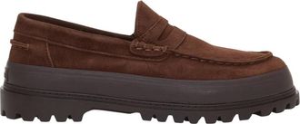 Superga 3110 Mocassino Suede - Femme - Chaussures - Brun - Taille: 38 EU