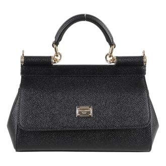 Dolce & Gabbana Femme, Sacs, Noir, Taille: ONE Size Sicily Mini Bag