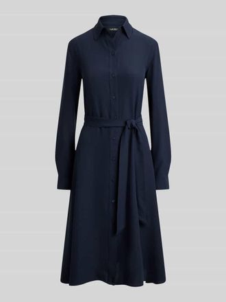 Lauren Ralph Lauren Hemdblusenkleid mit Tailleng&uuml;rtel