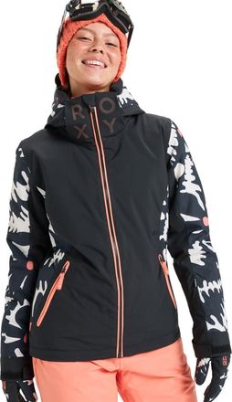 Roxy Free Jet - Technical Snow Jacket for Women - Funktionelle Snow-Jacke - Frauen - L - Schwarz