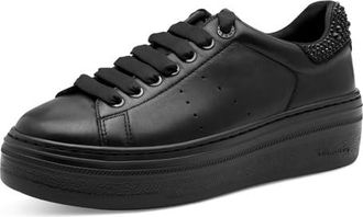 Tamaris Baskets Basses pour Femme - Noir uni - Taille 40 EU, Noir uni, 40 EU