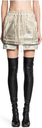 Rick Owens Femme, Jupes, Gris, Taille: 38 FR Concordians Fog Mini Skirt