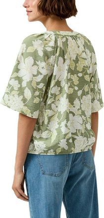 s.Oliver Klassische Bluse mit All-Over Print
