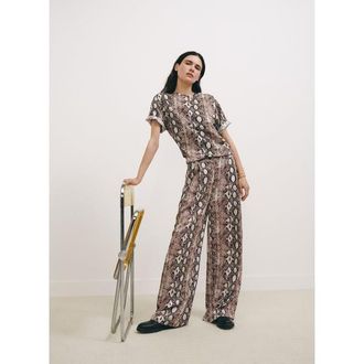 Saison 1865 Pantalon &agrave; motif