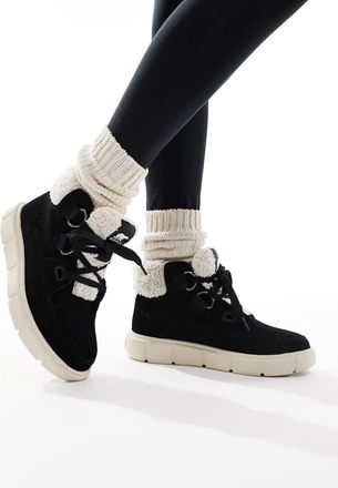 Sorel Explorer III Nw - Chaussures de randonnée à lacets - Noir et crème