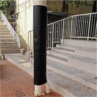 Generic Basketball Pfostenpolster Sicherheits-Schaumstoffpolsterung, Pfostenschutz, 1,20 M Lang, Runde Polsterung/S&auml;ulenabdeckung for Basketball, Turnhalle, G