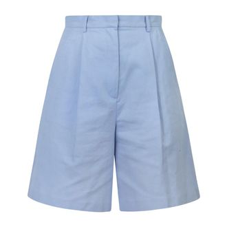 Max Mara Femme, Shorts, Bleu, Taille: 38 FR &Eacute;l&eacute;gant Pantalon Ecuba