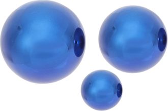 Yardwe 3st Edelstahlkugel Disco-Spiegel -dekor Hohler Starrer Polierte Spiegelkugeln Glänzend Poliert Blickkugel Im Freien Glasdekor Rostfreier Stahl Schwebe