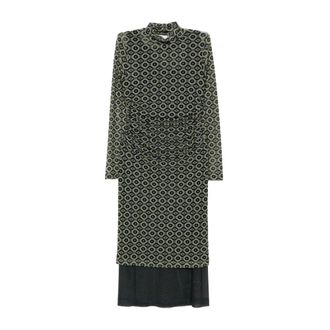 Dries Van Noten Damen, Kleider, Grau, MGr&ouml;&szlig;e