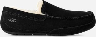 UGG Linscot Slipper f&uuml;r Herren in Black, Gr&ouml;&szlig;e Wildleder