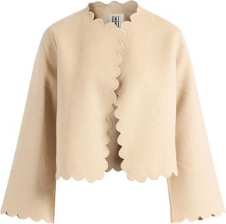 By Malene Birger Femme, Vestes, Beige, Taille: 36 FR Vibetta Jacket