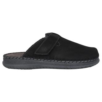 Rohde Schwarze Herrenhausschuhe f&uuml;r Zuhause - - Shoes - Herren - Schwarzk - 40 EU