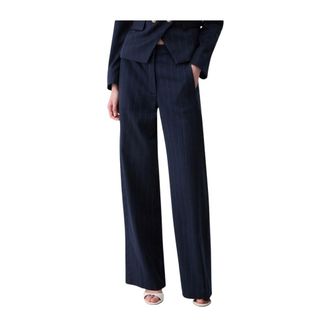 Liu Jo Wf6251T731A Pantalon Droit - Femme - Pantalons - Bleu - Taille: 38 FR