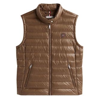 Tommy Hilfiger Femme, Vestes, Brun, Taille: 38 FR Gilet Hot Coco pour Homme
