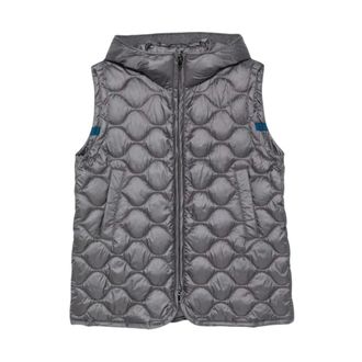 Luisa Cerano Gilet dext&eacute;rieur en duvet - Femme - Vestes - Gris - Taille: 38 FR
