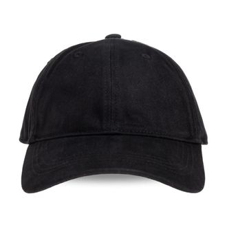 Acne Studios unisex, Accessoires, Noir, Taille: ONE Size Twill Logo Cap