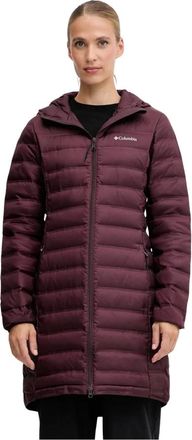 Columbia Veste longue &agrave; capuche Lake 22 II Down - Femme - Sport - Violet - Taille: 36 FR