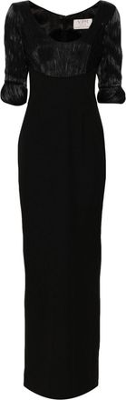 V:PM ATELIER Flora Abendkleid - Schwarz