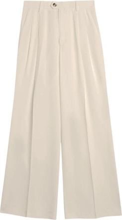 Sand Copenhagen Sand, Femme, Pantalons, Beige, Taille: 36 FR Wide Pantalons