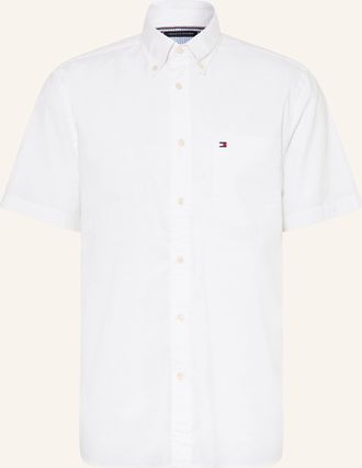 Tommy Hilfiger Kurzarm-Hemd Regular Fit weiss