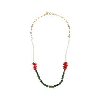 Undercover Beaded Necklace