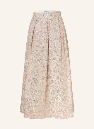 Lunatica Milano Lunatica Milano Jaquard-Rock Mit Glitzergarn silber