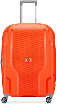 Delsey PARIS - Clavel - Gro&szlig;er, starrer, erweiterbarer Koffer - 70x47x30 cm - 84 Liter - M - Orangefarbene Mandarine