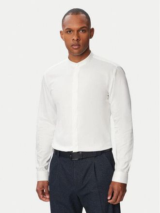 HUGO BOSS Hemd Kaleb 50544949 Wei&szlig; Slim Fit