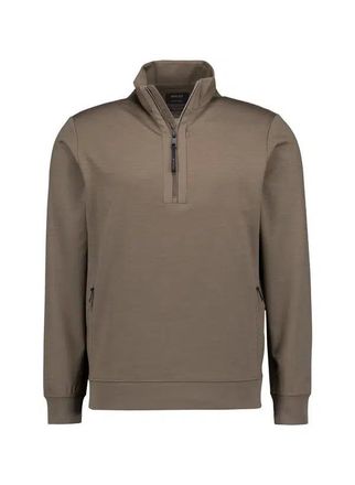 Boggi Milano Herren Sweatshirt braun unifarben