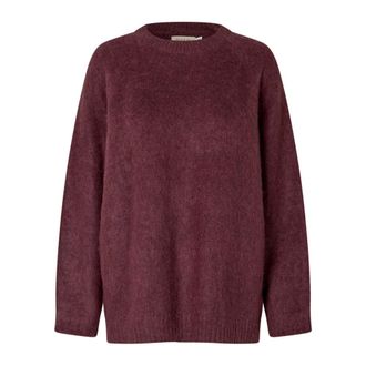 Masai Pull &agrave; col rond - Femme - Pulls - Rouge - Taille: 36 FR