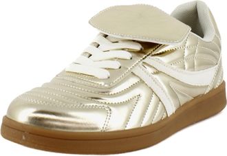 Steve Madden Madrid Damen-Sneaker, Gold, 38 EU