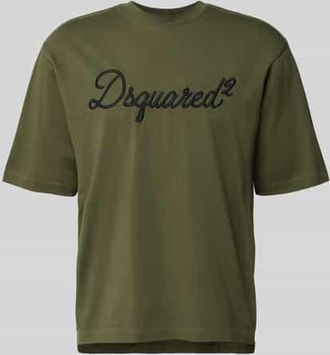 Dsquared2 Loose Fit T-Shirt aus reiner Baumwolle