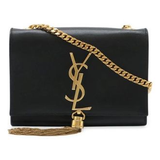 Saint Laurent Pre-owned Leder Schultertasche - - Pre-owned - Damen - Schwarzk - ONE SIZE