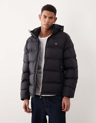 GANT Active Cloud - Wattierte Jacke in Schwarz