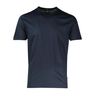 HUGO BOSS Homme, Tops, Bleu, Taille: 2XL T-shirts et Polos Bleus Manches Courtes
