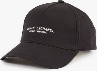 A|X Armani Exchange Casquette &agrave; visi&egrave;re avec logo NY en coton