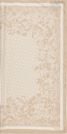 HUGO BOSS Seidentuch Lainy beige