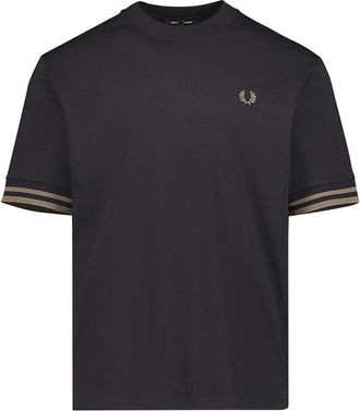 Fred Perry Herren T-Shirt schwarz