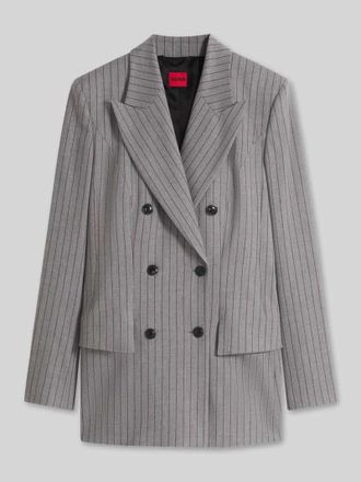 HUGO BOSS Regular Fit Longblazer mit Viskose-Anteil Modell Ankati