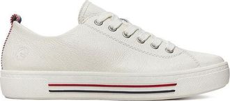 Remonte Sneakers aus Stoff CEO-D0900-80 Wei&szlig;