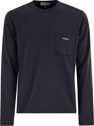 Premiata Homme, Tops, Bleu, Taille: M T-shirt coupe regular