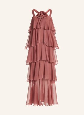 Swing Swing Abendkleid Mit Volants rot