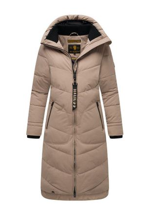 Marikoo Winterjacke Benikoo langer Winter Mantel gesteppt