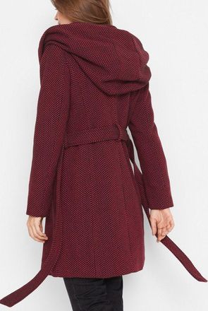 Bonprix Outdoorjacke zweireihig, mit gro&szlig;er Kapuze, Loose Fit