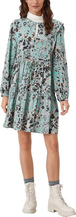 QS by s.Oliver Q/S designed by Damen 510.10.110.20.200.2105826 Kleid, gr&uuml;n, 38