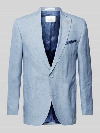 Carl Gross 2-Knopf-Sakko aus Leinen mit Reverskragen Modell Sander