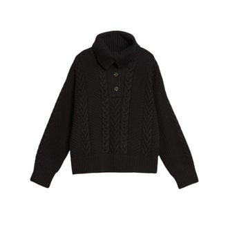 GANT Cozy Twist Pullover - - Knitwear - Damen - Schwarzk - L
