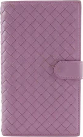 Bottega Veneta Portefeuille long Pre-owned (bi-pli) - Femme - Pre-owned - Rose - Taille: ONE Size