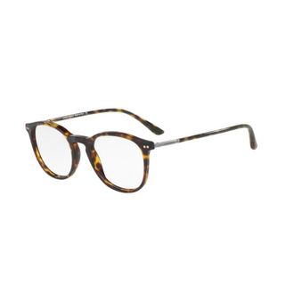 Giorgio Armani Homme, Accessoires, Brun, Taille: 50 MM Lunettes Authentiques avec Service Haut de Gamme