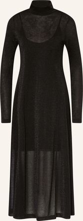 Drykorn Drykorn Jerseykleid Aroli Mit Glitzergarn schwarz